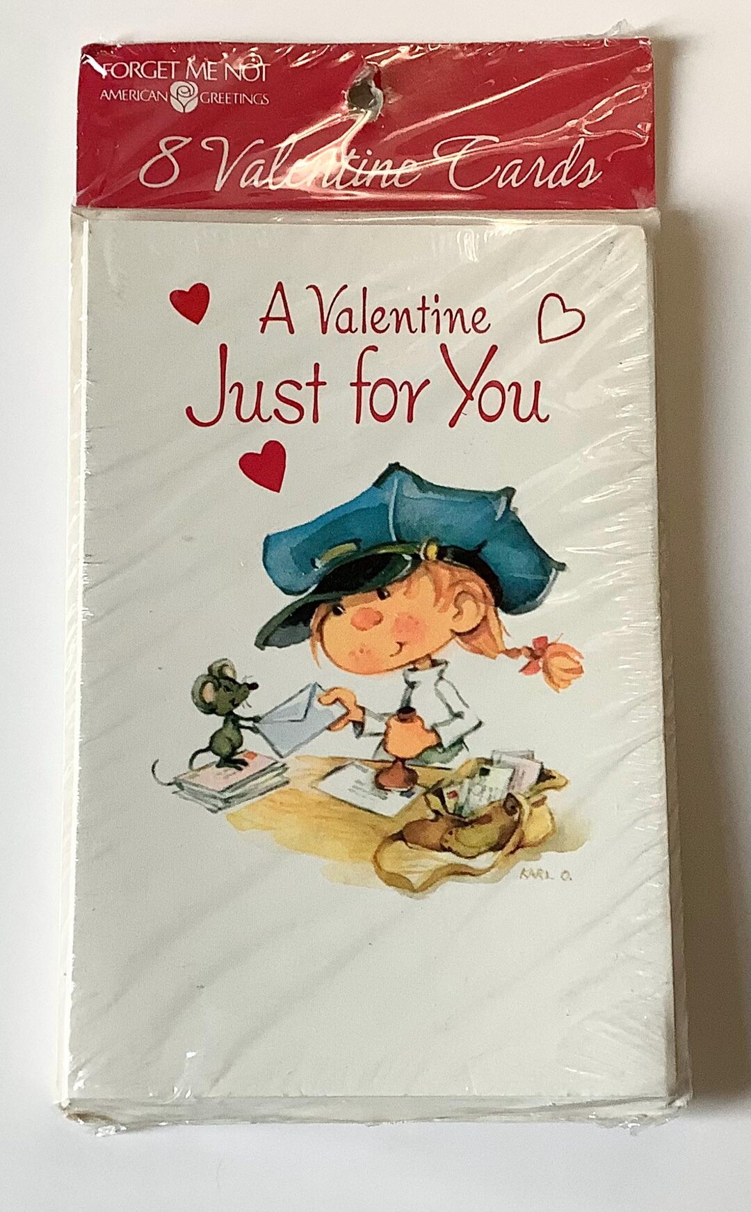 American Greetings - Forget Me Not - Valentine Cards - Set of 8 ...