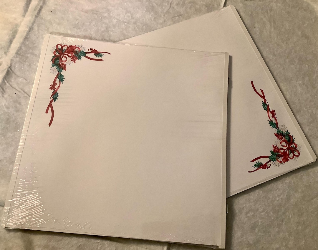 Creative Memories - Holiday Pages - 12 X 12 Album Scrapbook Pages - RCM ...