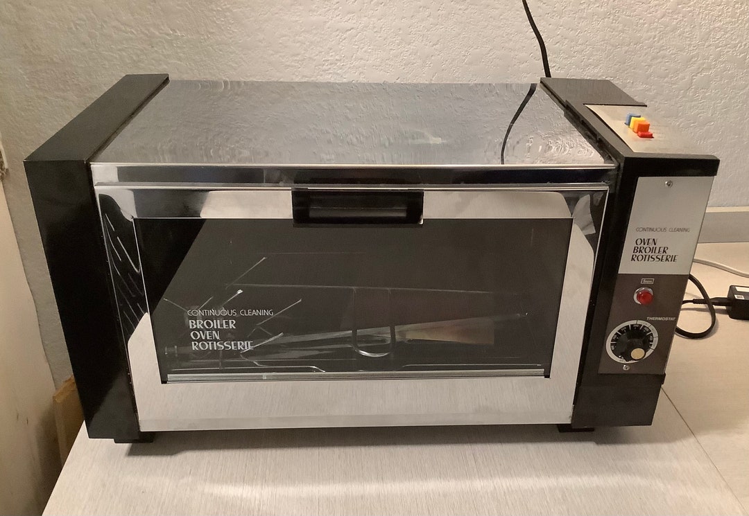 Sears Push Button Broiler-oven With Rotisserie Model 696000 - Etsy