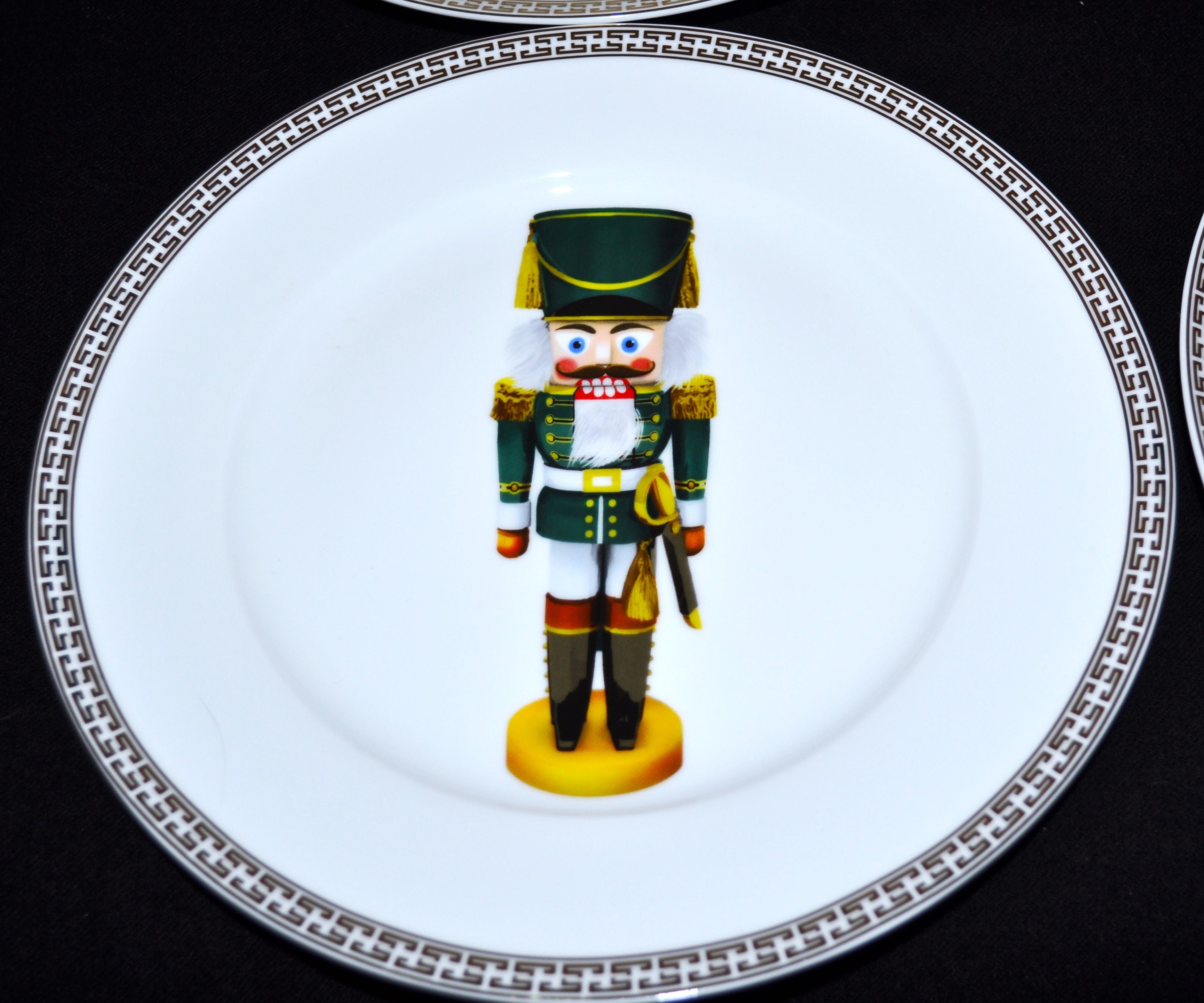 Set of 4 Gump's San Francisco Nutcracker Holiday Appetizer Plates ...