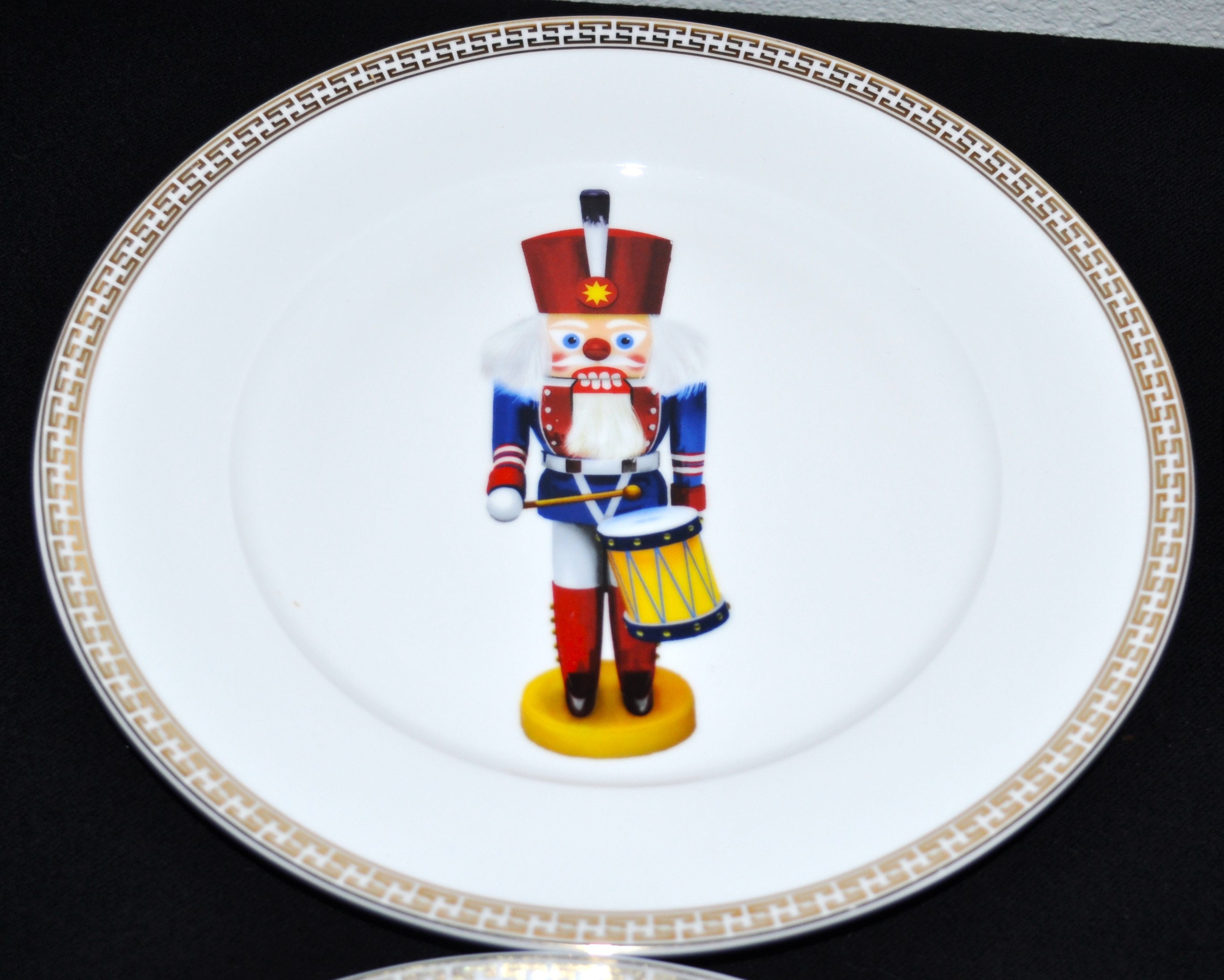 Set of 4 Gump's San Francisco Nutcracker Holiday Appetizer Plates ...
