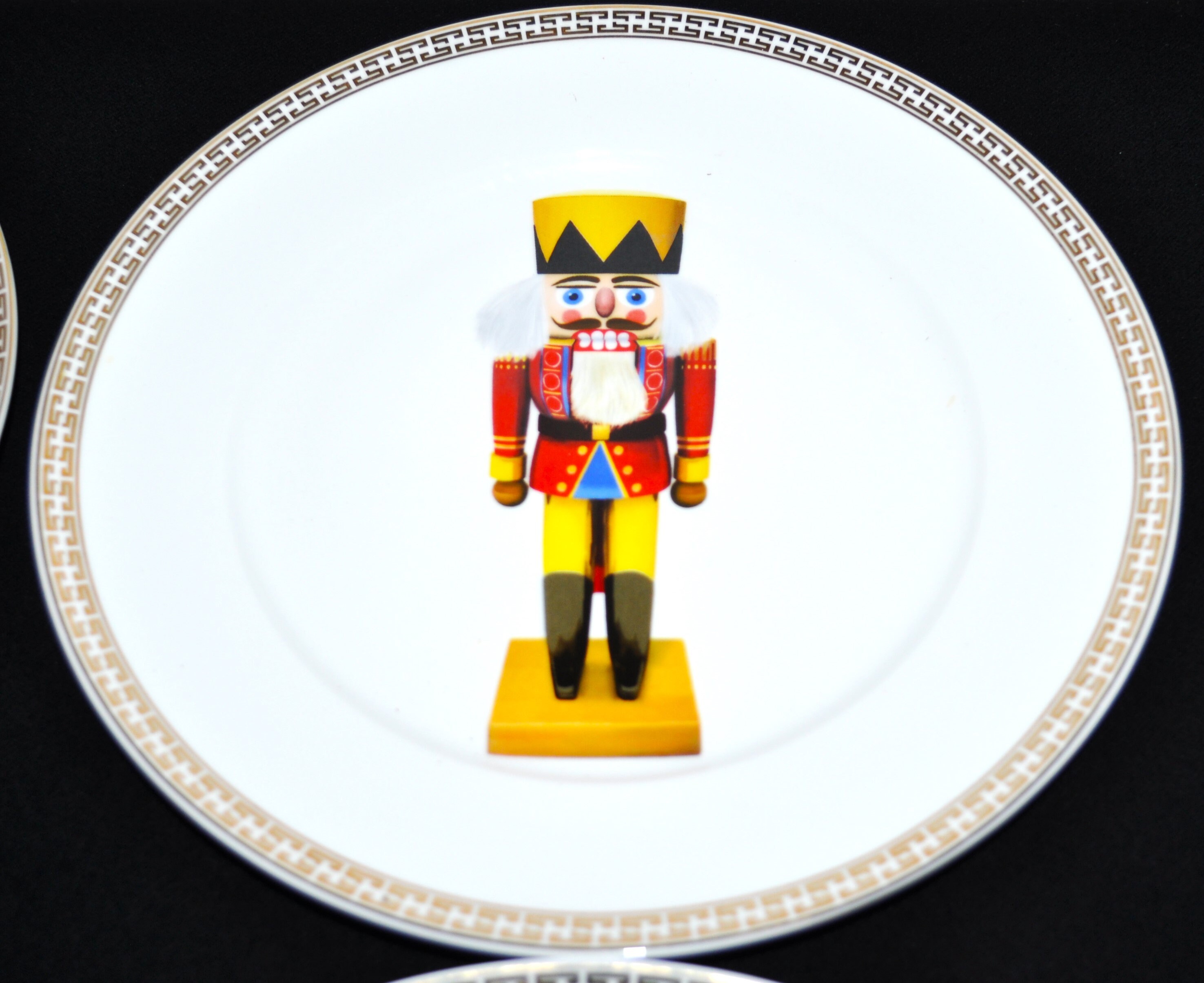 Set of 4 Gump's San Francisco Nutcracker Holiday Appetizer Plates ...
