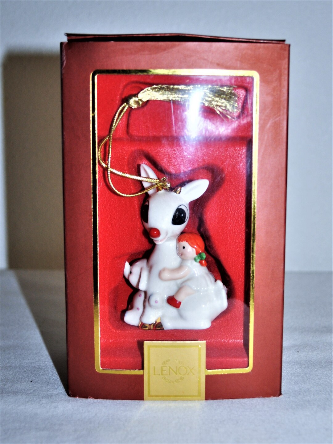Lenox Christmas Ornament RED NOSED REINDEER "rudolph's Misfit Friends ...