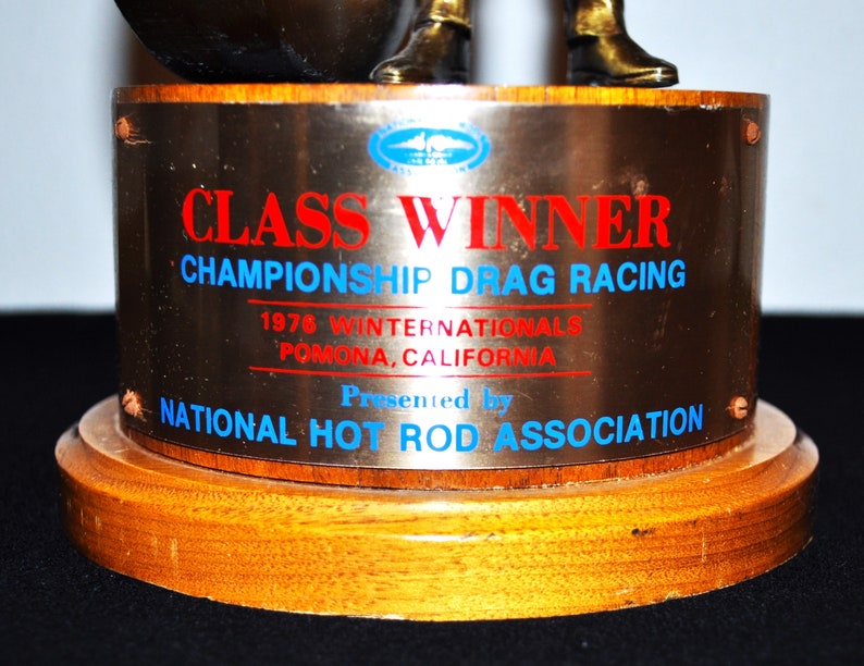 Class Winner Championship Drag Racing 1976 Winternationals Pomona CA ...