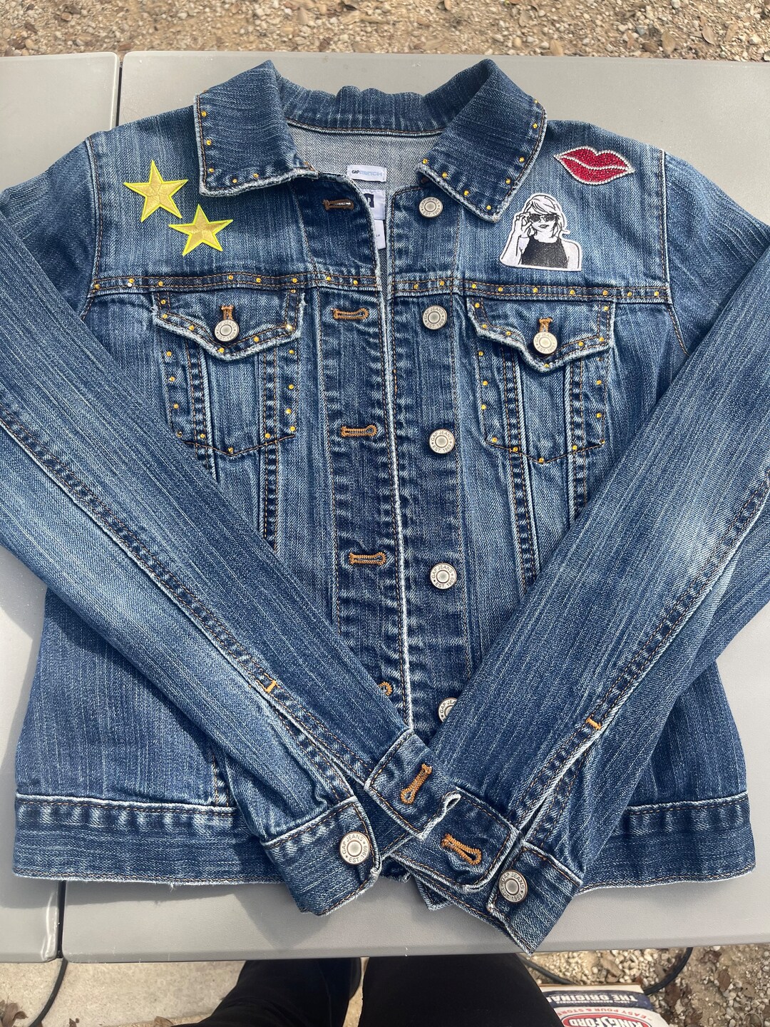Taylor Swift Custom Jean Jacket - Etsy