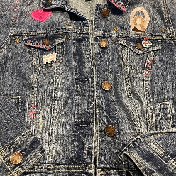 Taylor Swwift Jean Jacket - Etsy