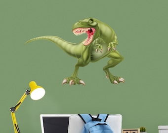 T Rex Wall Decal - Etsy