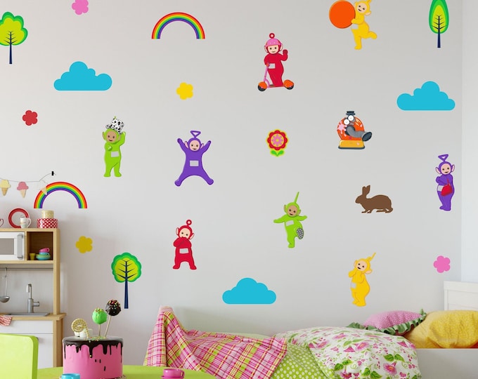 Teletubbies Birthday Banner 4ft X 2ft and Personalised - Etsy