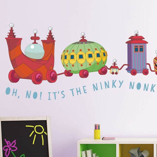 Haahoos in the Night Garden Wall Sticker - Etsy UK
