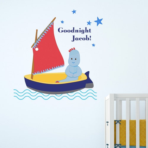 Haahoos in the Night Garden Wall Sticker - Etsy