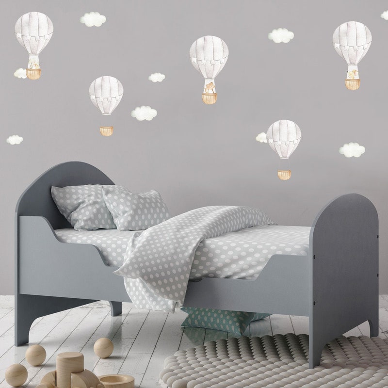 Grey Wall Decal - Etsy