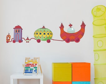 Haahoos In The Night Garden wall sticker | Etsy