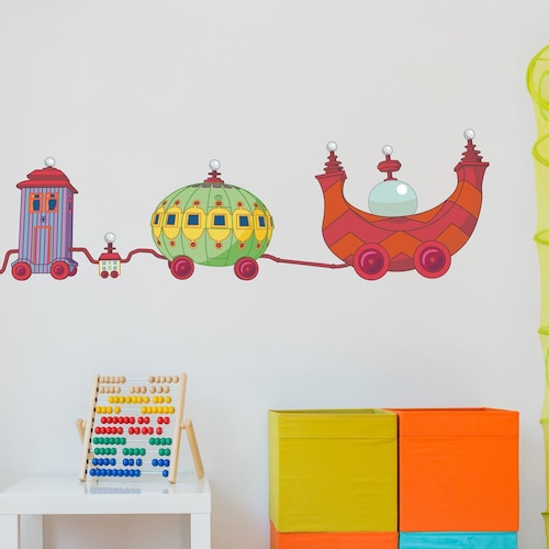 Haahoos in the Night Garden Wall Sticker - Etsy