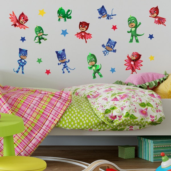 Pj Masks Sticker - Etsy