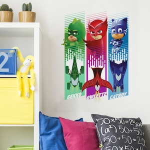 PJ Masks Vehicles Wall Sticker, PJ Masks Wall Sticker, PJ Masks Wall ...