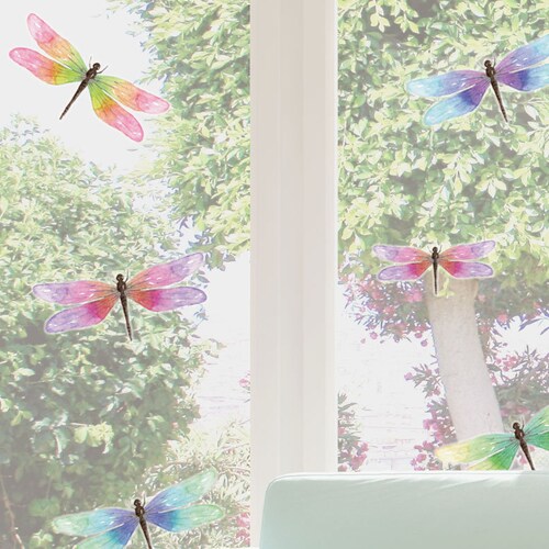 Dragonfly Window Stickers Dragonfly Window Decoration | Etsy
