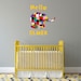 Hello Elmer Wall Sticker, Elmer the Patchwork Elephant Wall Sticker - Etsy