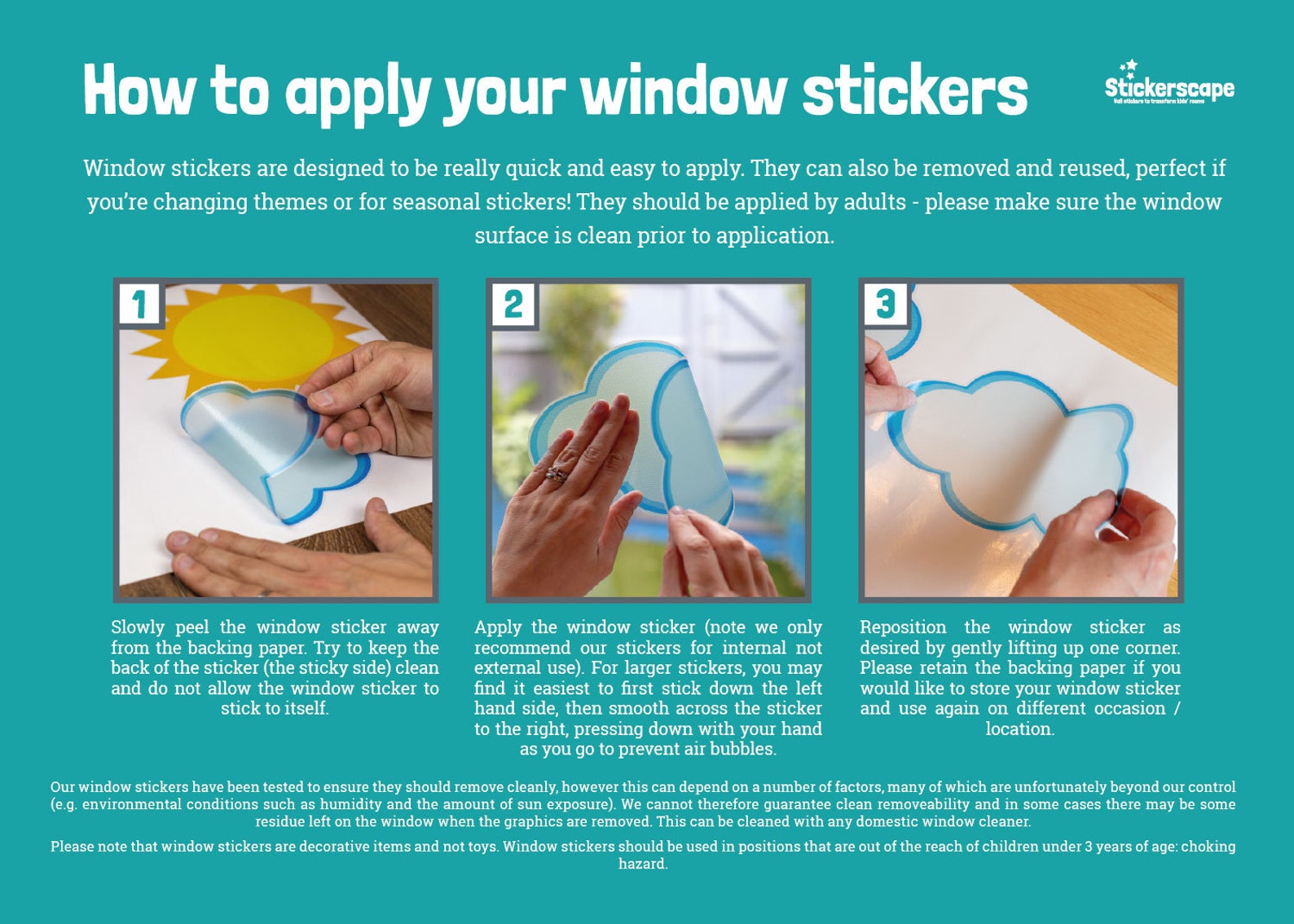 Watercolour Union Jack Hearts Window Stickers, Coronation Window ...