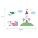Princess Peppa Pig Wall Stickers Pack, Peppa Pig Wall Decal - Etsy