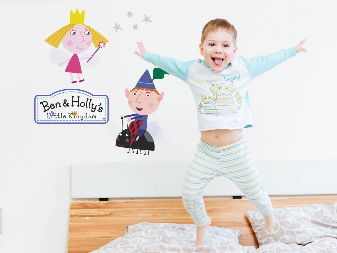 Ben & Holly's Little Kingdom Wall Sticker Pack, Ben and Holly Wall ...