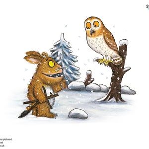 Gruffalo's Child and Owl Window Sticker, Gruffalo's Child Window ...