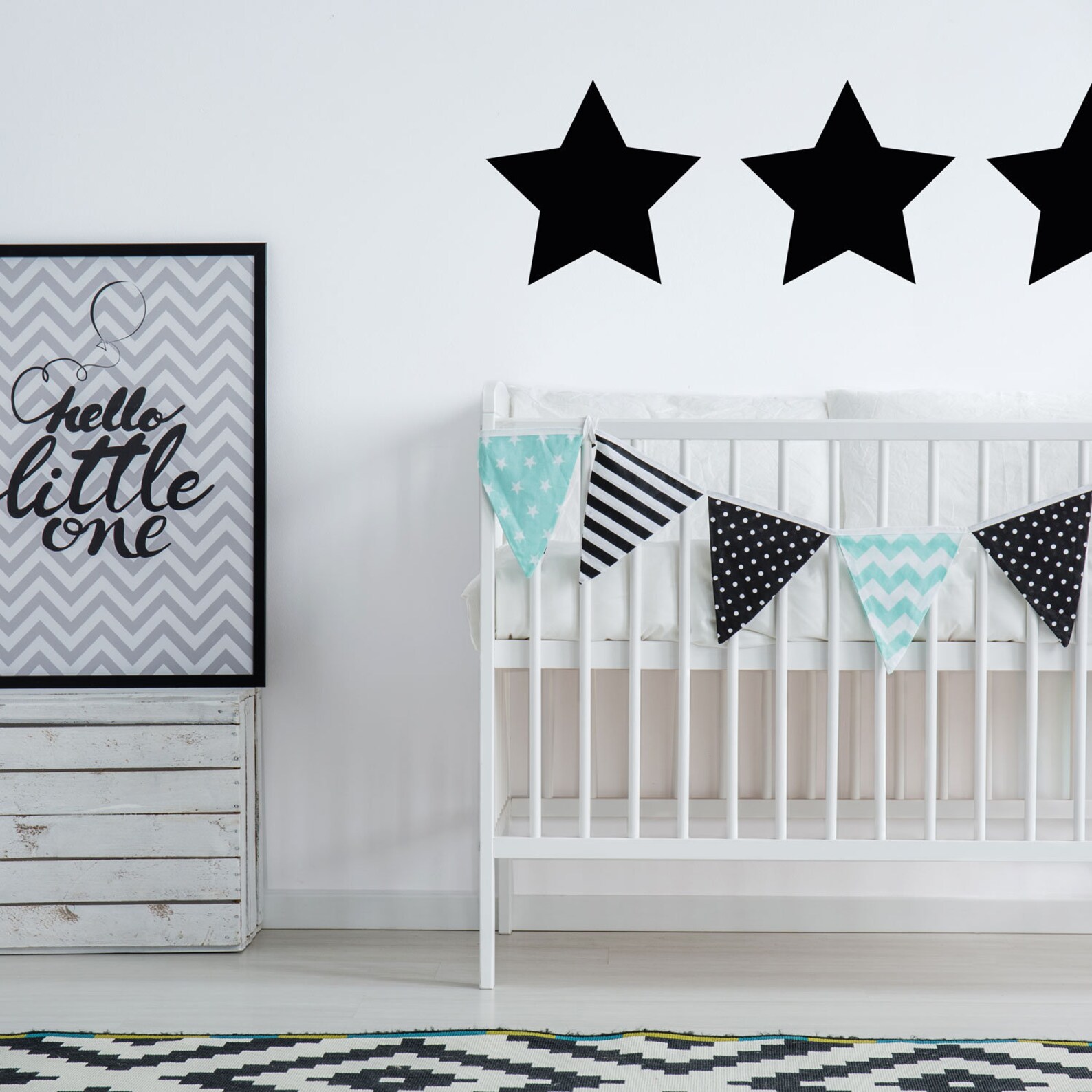 Giant Star Wall Sticker Large Star Wall Decal | Etsy