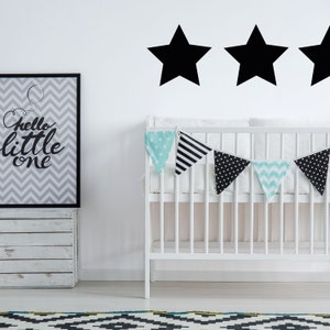 Giant Star Wall Sticker - Large Star Wall Decal - Etsy