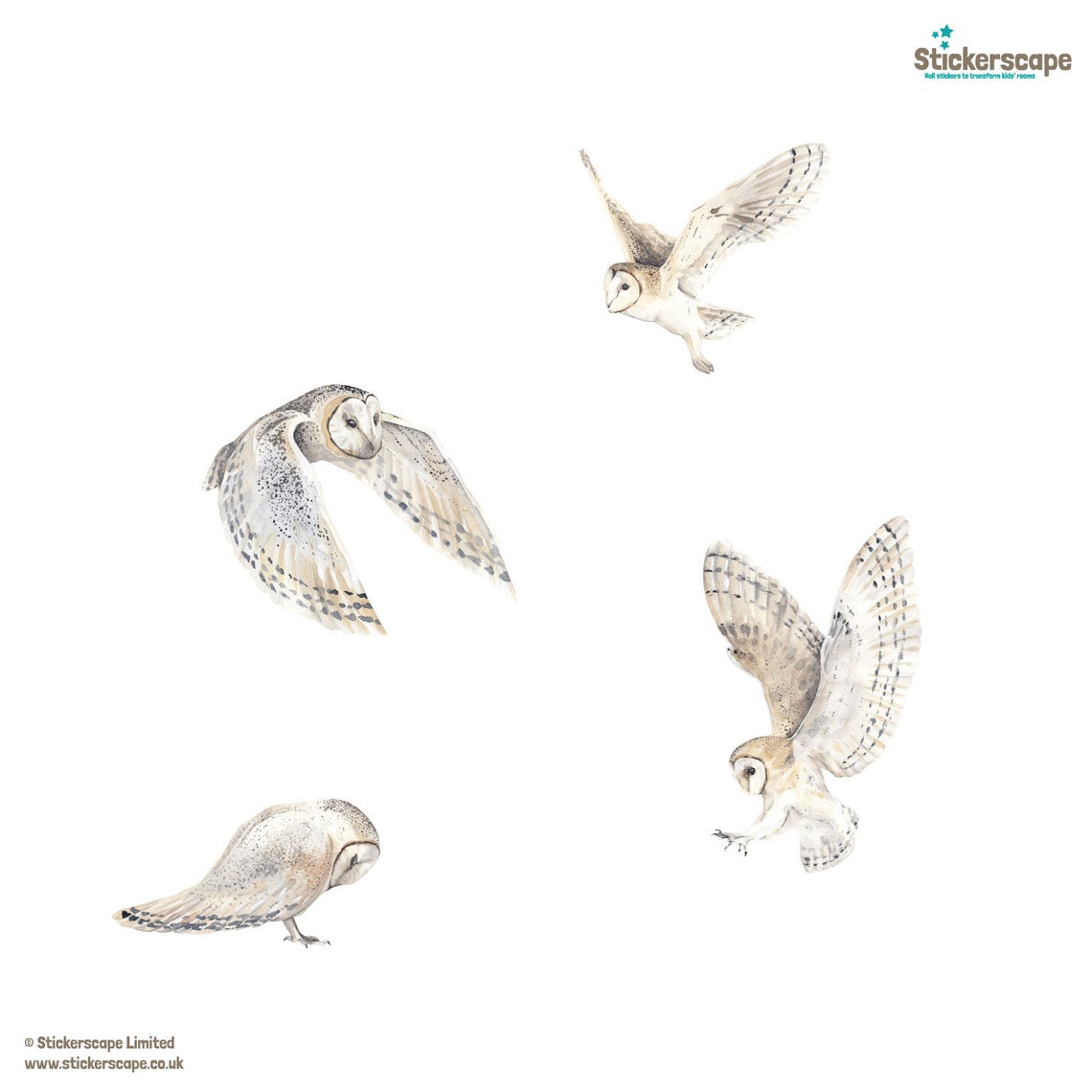 Owl Window Stickers Autumn Window Stickers Autumn - Etsy UK