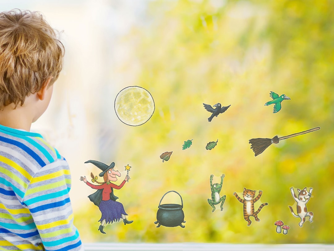 Room on the Broom Window Sticker, Room on the Broom Stickaround Window ...