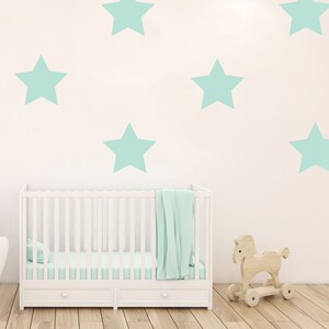 Giant Star Wall Sticker - Large Star Wall Decal - Etsy