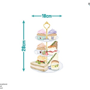 Tea Party Window Stickers, Coronation Window Decorations, Coronation ...