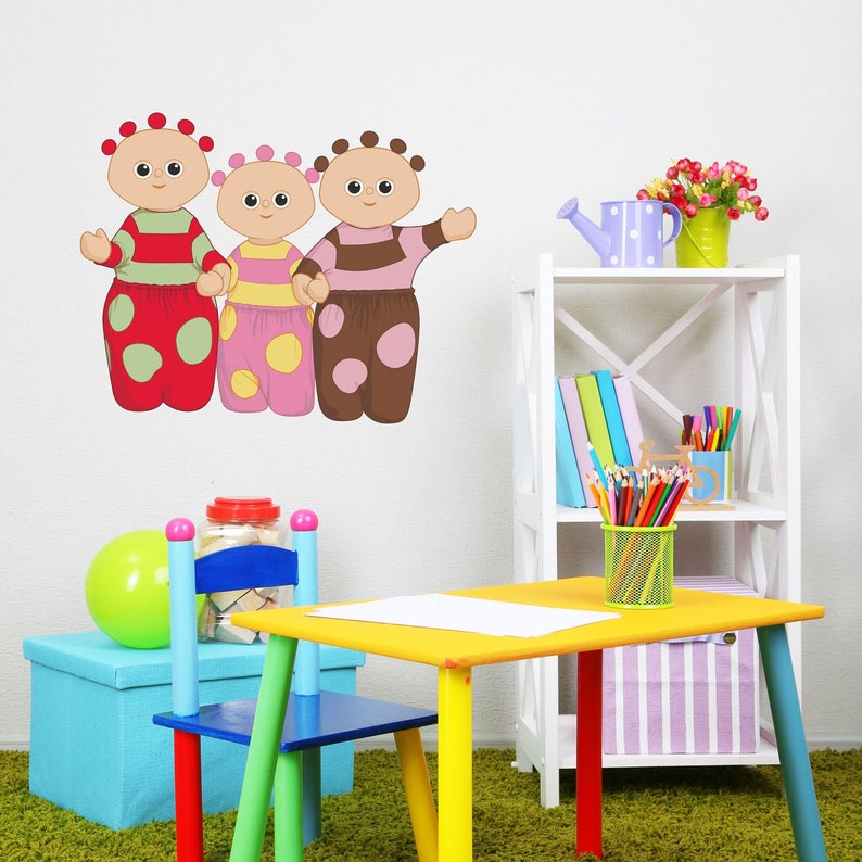 Tombliboos in the Night Garden Wall Sticker - Etsy