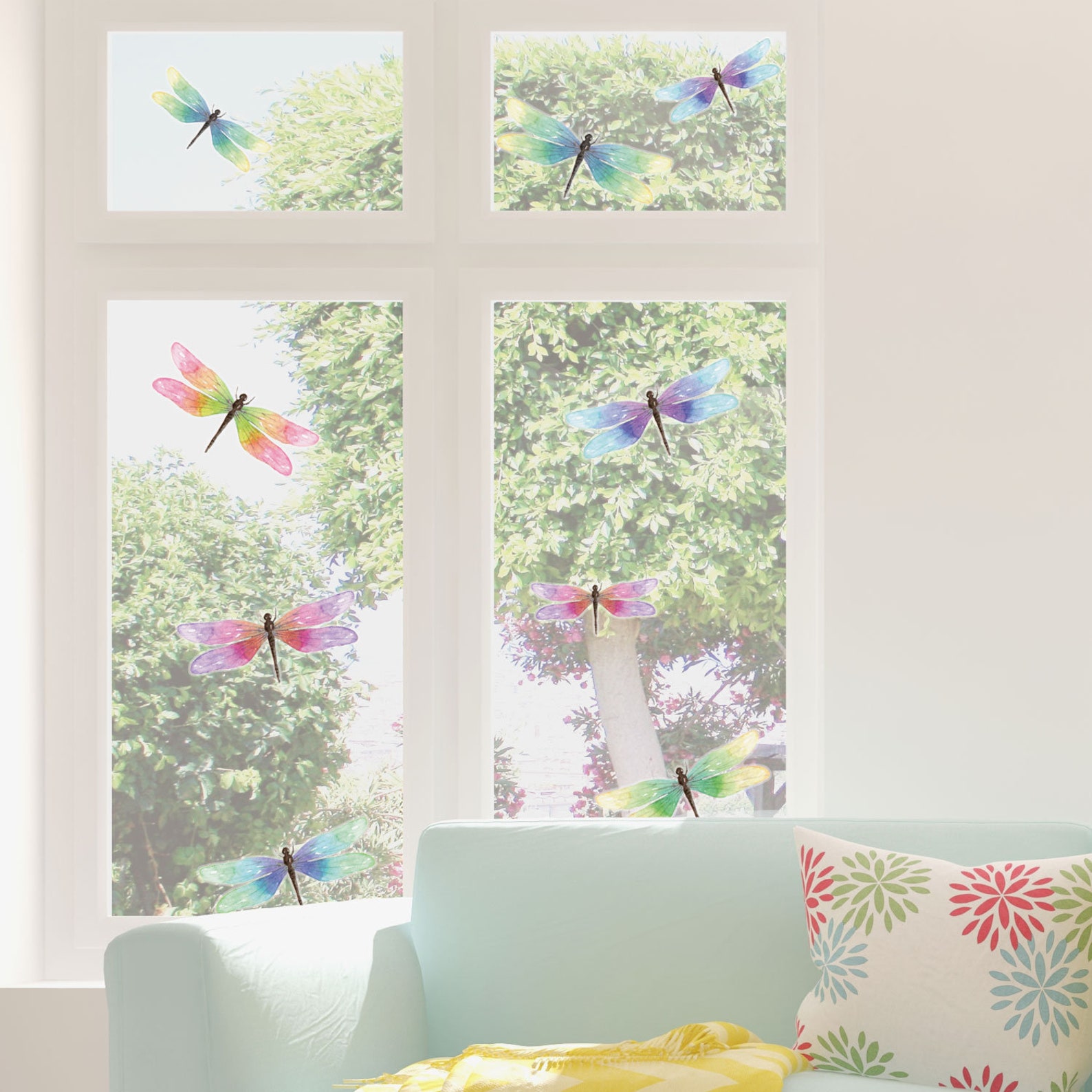 Dragonfly Window Stickers Dragonfly Window Decoration - Etsy UK