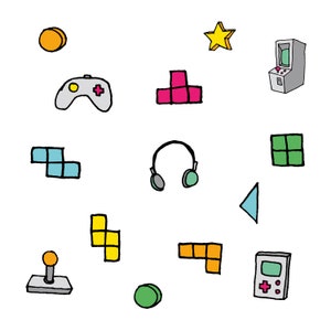 Gaming Wall Stickers, Gaming Wall Decals - Etsy