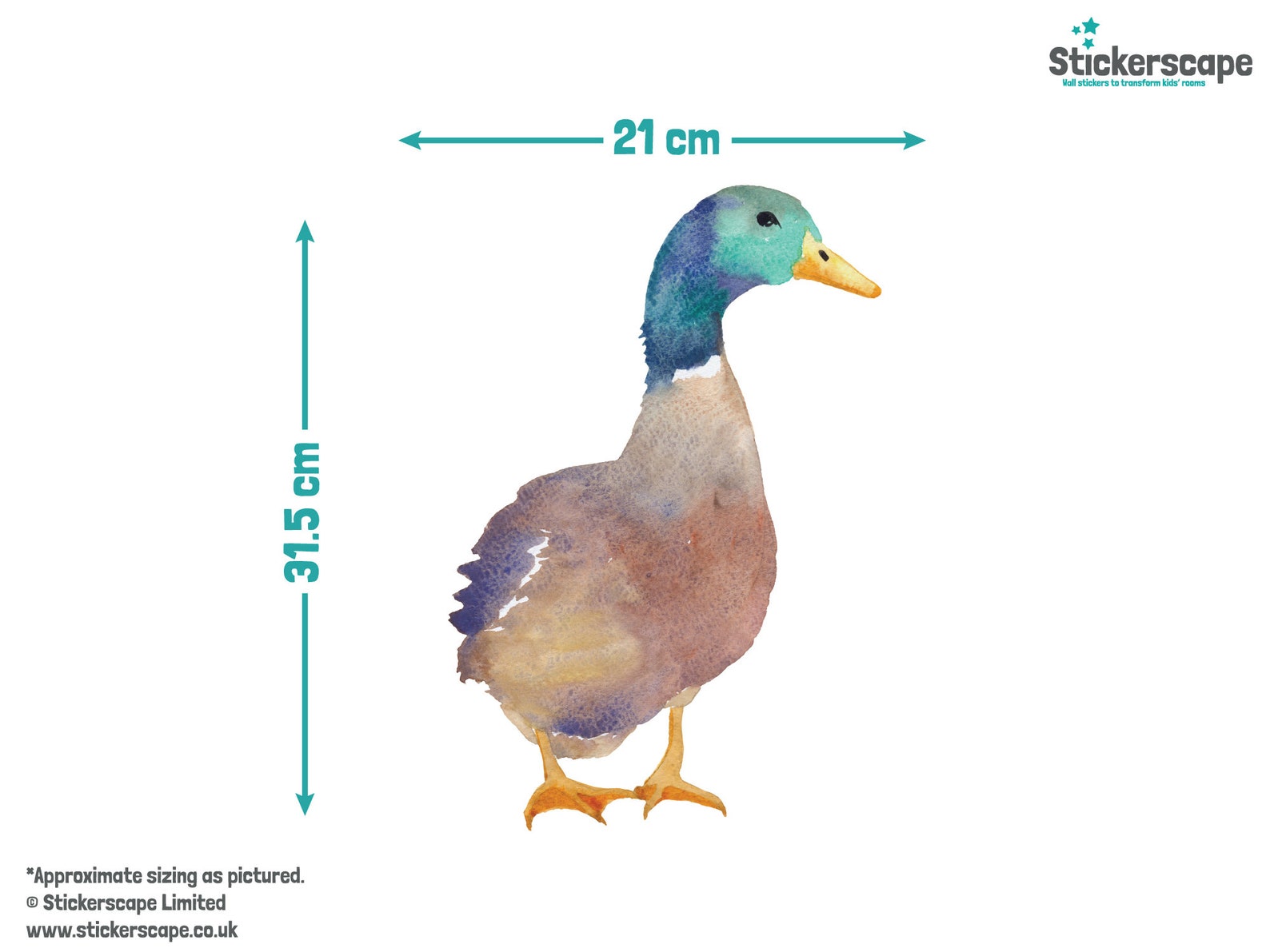 Duck Window Stickers, Duck Window Decal, Spring Duck Window Sticker ...