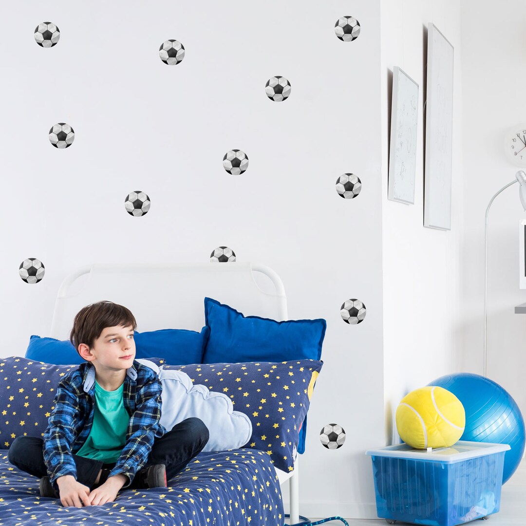 Football Wall Stickers, Football Wall Decals - Etsy