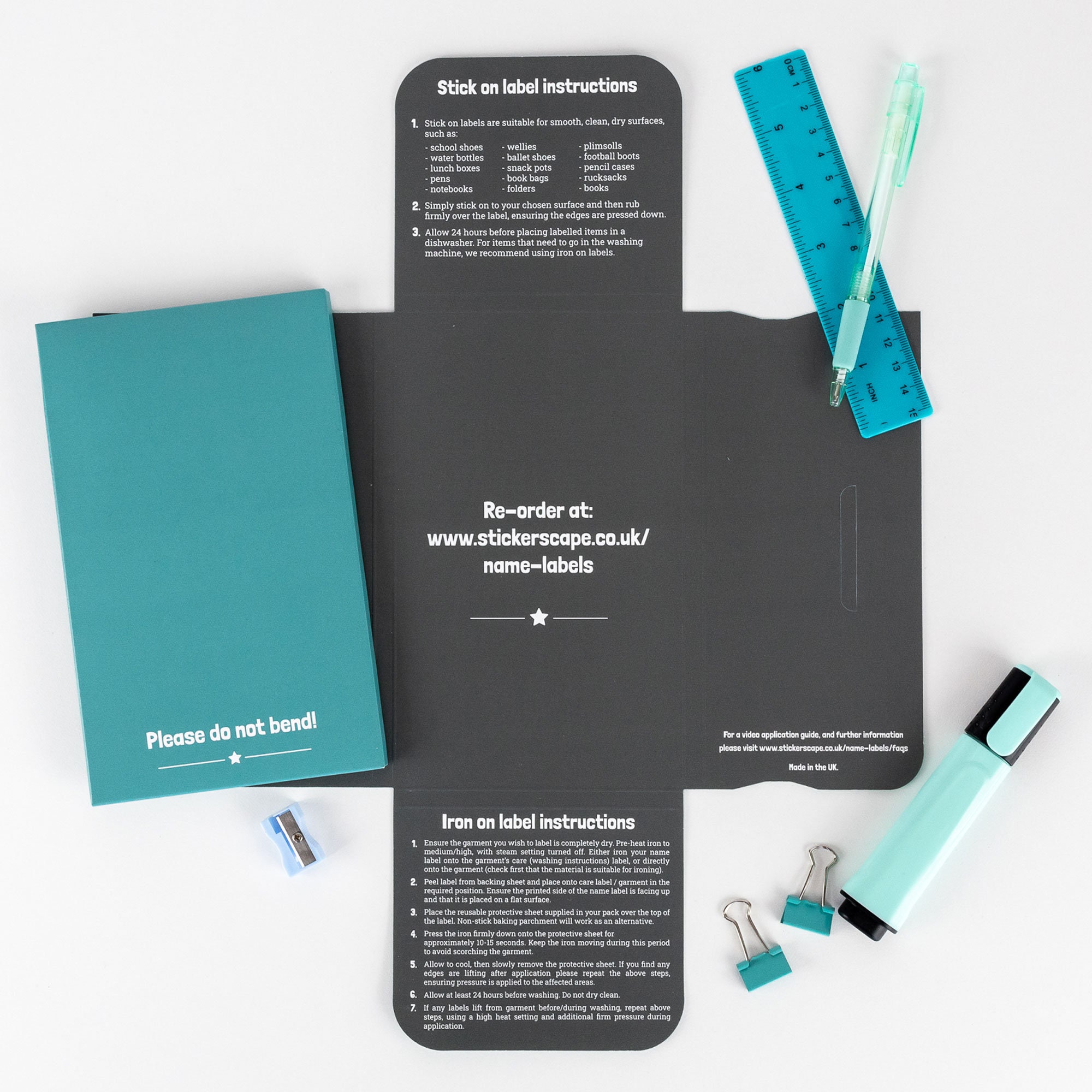 Personalised Paint Splatter Name Labels School Name Tags - Etsy