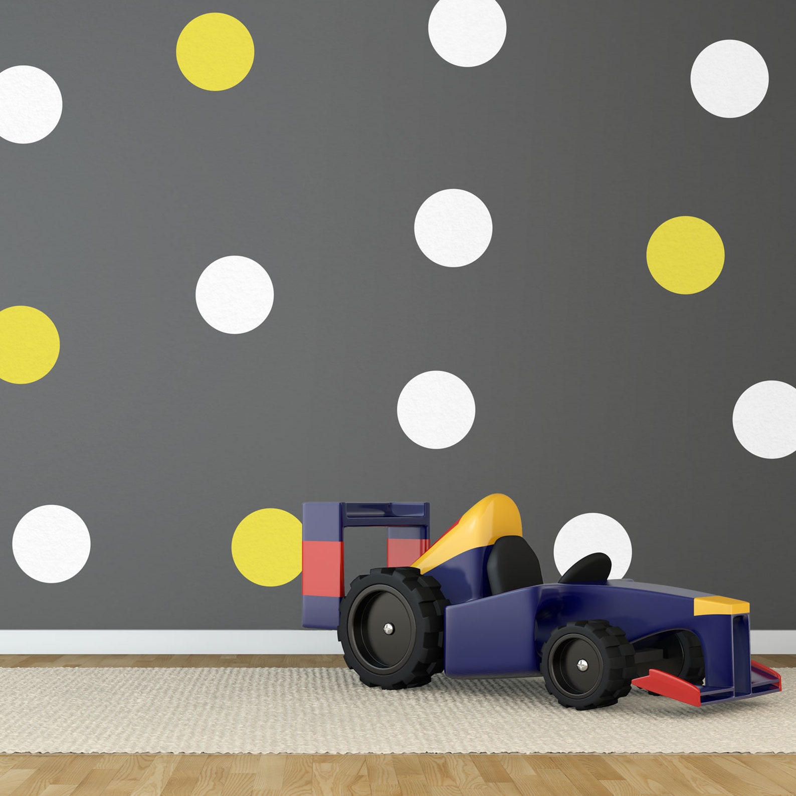 Spot Wall Stickers - Nursery Wall Sticker, Spot Wall Decal, Kids Room ...