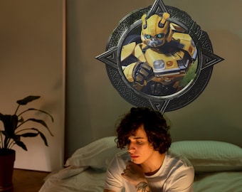 Transformers Bumblebee Transformation Wall Sticker Decal Art Vinyl ...