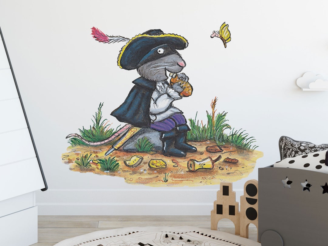 Highway Rat Wall Sticker, Highway Rat Eating Pastries Wall Stickers ...