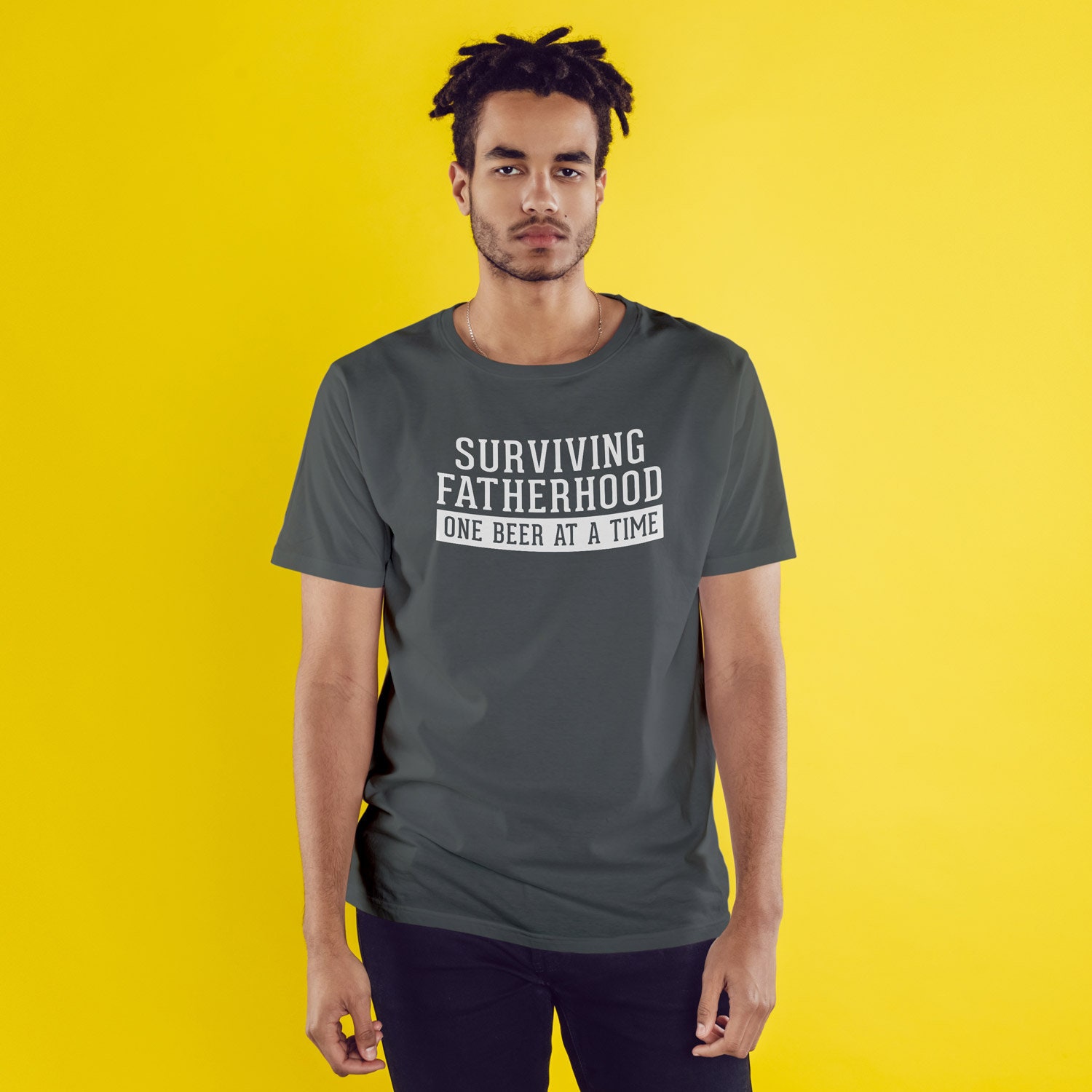 Surviving Fatherhood Men's t shirt dad t shirt | Etsy