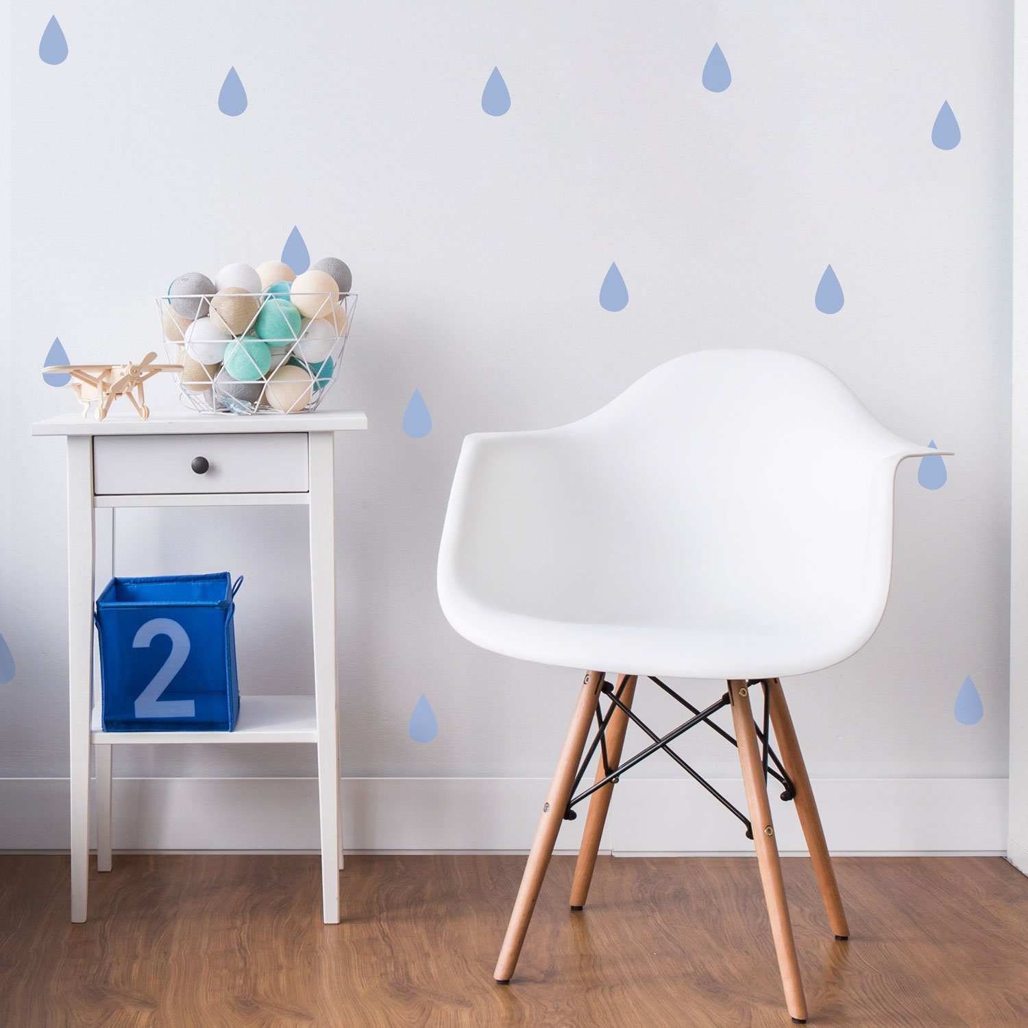 Raindrop Wall Stickers, Raindrop Wall Decals - Etsy