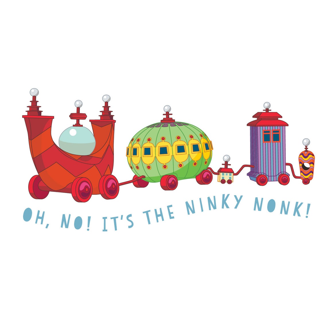 Oh No It's the Ninky Nonk in the Night Garden Wall - Etsy Australia