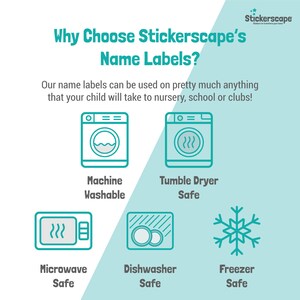 50 or 123 Stick on Name Labels, Official Gruffalo Name Label, School ...