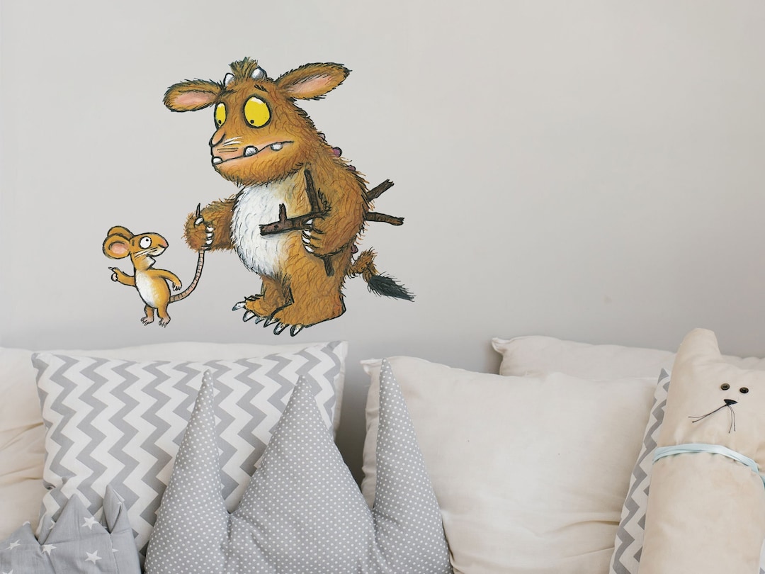 Gruffalo's Child and Mouse Wall Sticker, Gruffalo's Child Wall Sticker ...