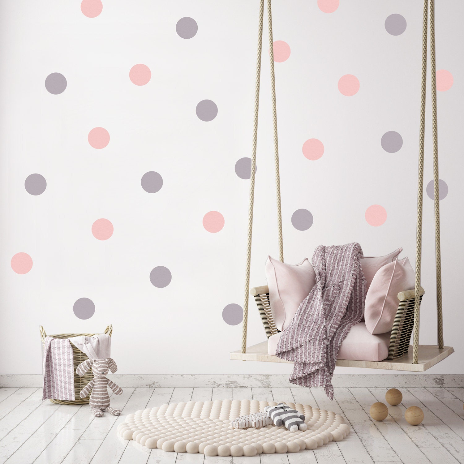 Spot Wall Stickers - Nursery Wall Sticker, Spot Wall Decal, Kids Room ...