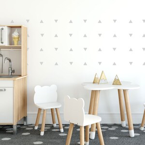 Triangle Wall Stickers - Triangle Wall Decal, Triangle Pattern Wall ...