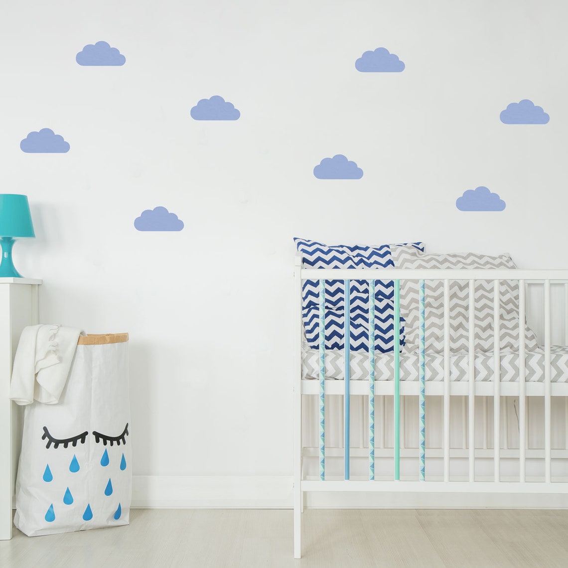 Cloud Wall Stickers Cloud Wall Decal Kids Room Decor Cloud | Etsy