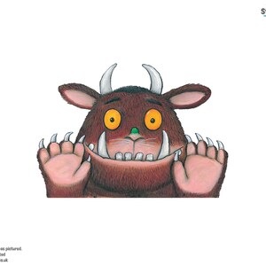 Gruffalo Window Sticker, Gruffalo Window Decal, Gruffalo Window Decor ...