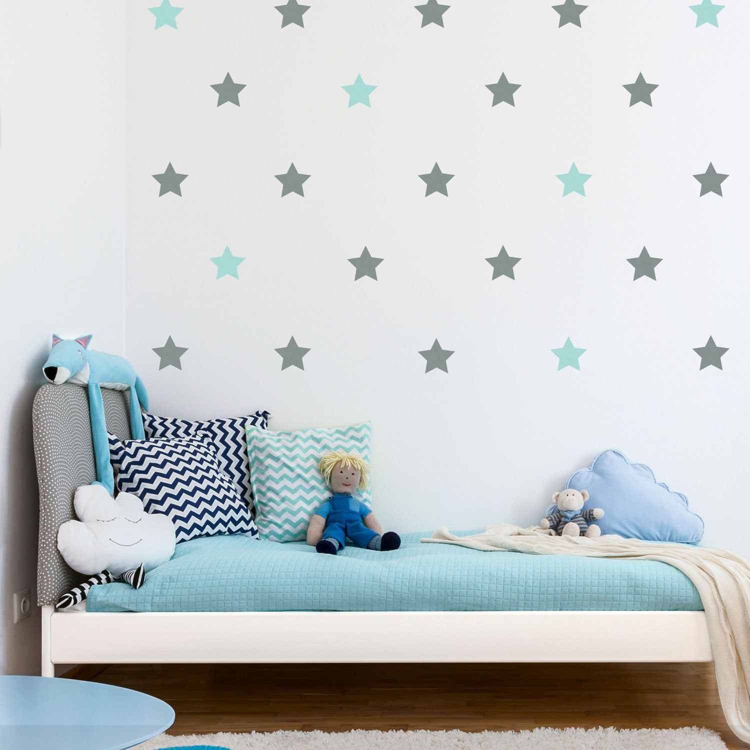 Star Wall Stickers - Star Wall Decal, Star Pattern Wall Sticker - Etsy UK